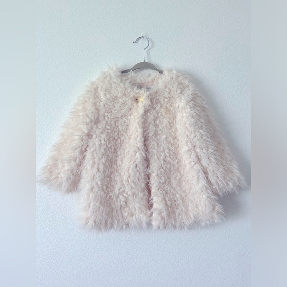 H&M | Jackets & Coats | Hm Fancy Fur Coat Throw Over | Poshmark